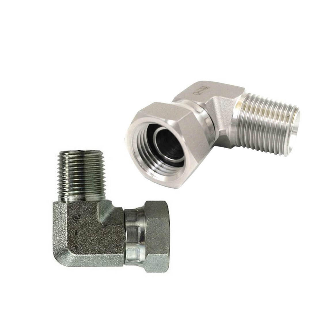 90° ELBOW SWIVEL NPT MALE X NPT FEMALE (NPSM) - Balflex Middle East Trading